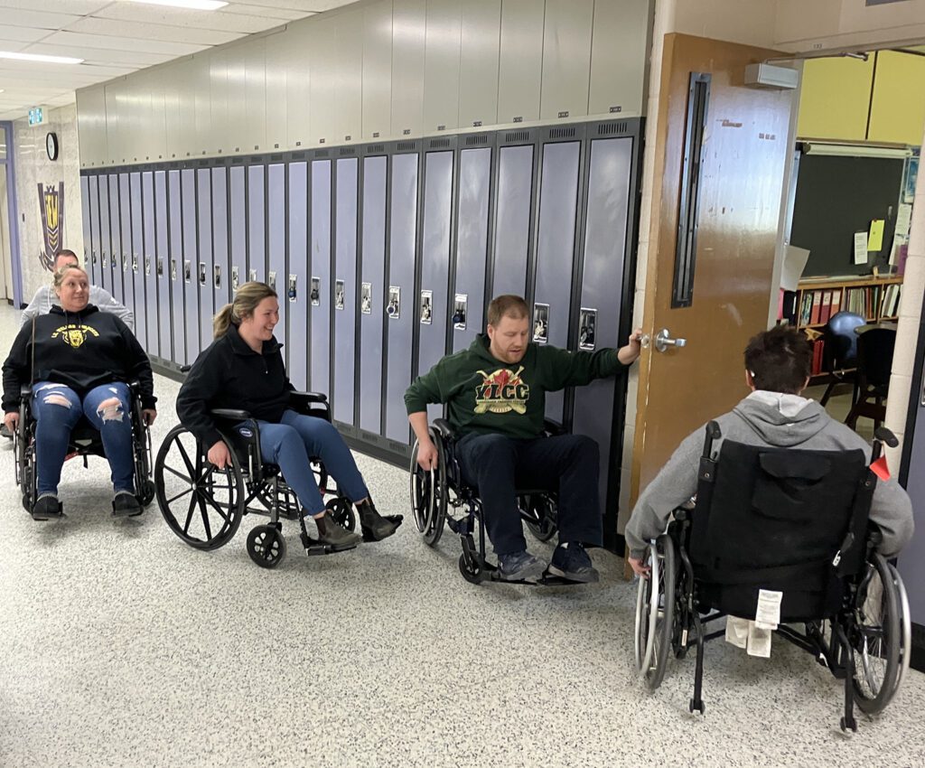 I.E. Weldon Secondary School holds accessibility challenge – Archie ...